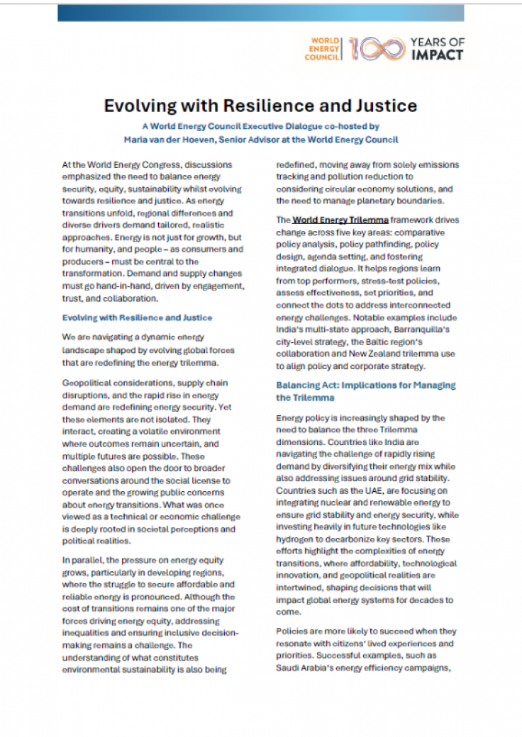 World Energy Week | World Energy Council